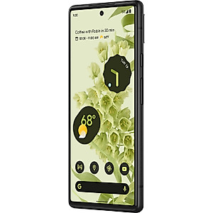 Google Pixel 6 5G 128GB 8GB RAM Factory Unlocked (GSM Only | No CDMA - not Compatible with Verizon/Sprint) International Version - Sorta Seafoam