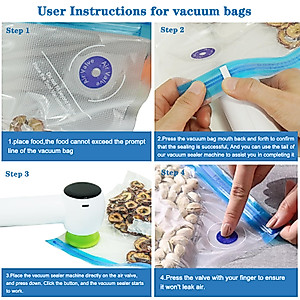 MINLUBAOLUO Handheld Vacuum Sealer For Food Storage, Electric Mason Jar Vacuum Sealer Kit