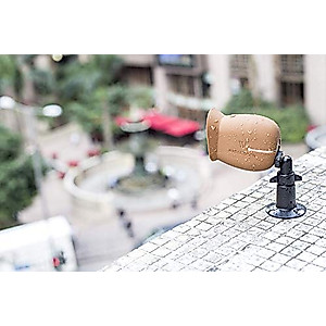 Wasserstein Adjustable Indoor/Outdoor Security Metal Wall Mount Compatible with Arlo Pro/Pro 2/Pro 3/Ultra/Ultra 2, & Others - Ring Stick Up Cam Battery, eufyCam E/2C (2 Pack, Black)