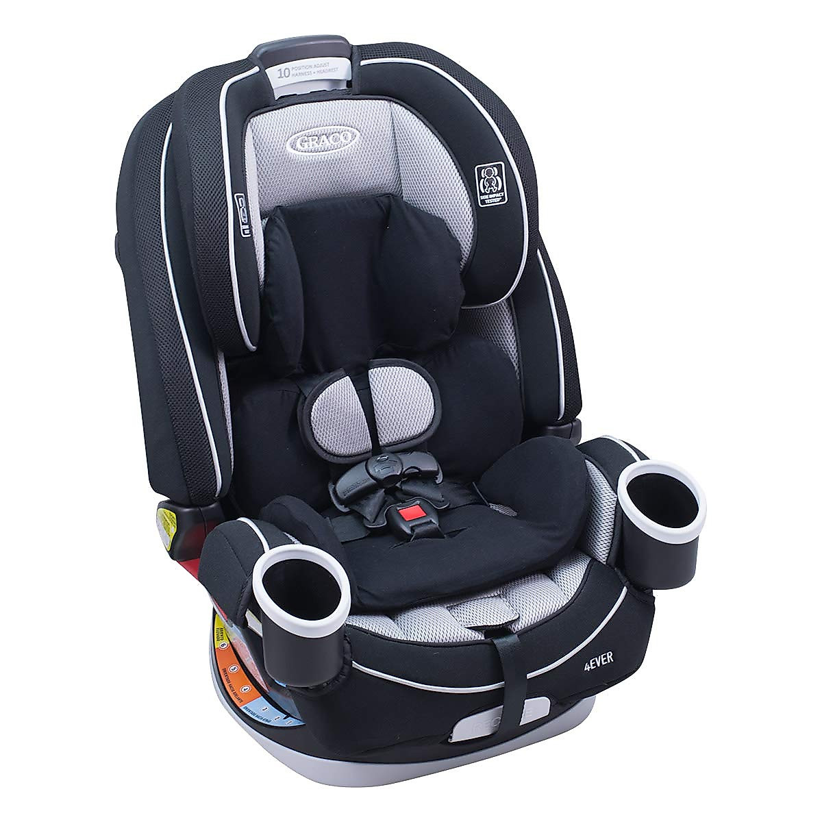 JYOKO Kids Cover Liner Compatible with Reducer Graco 4Ever (Black Series)