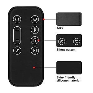 New Remote Control with Battery for Bose Smart Soundbar 300 only, Compatible with Bose Smart 300 Remote Control