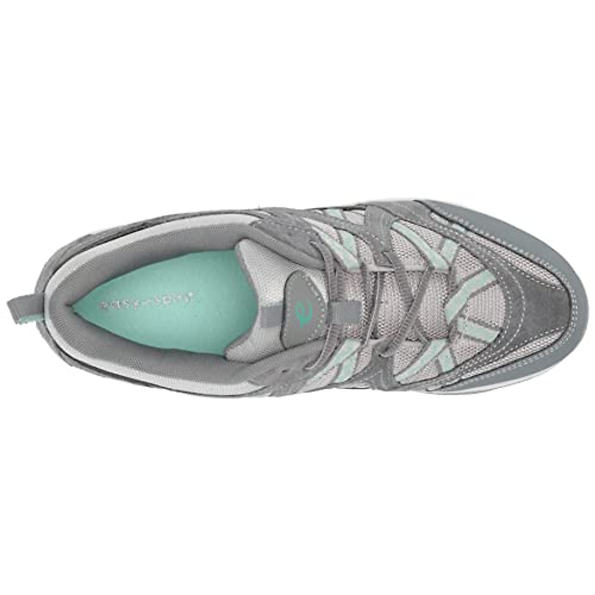 Easy Spirit Women's EXPLOREMAP Sneaker, Grey 031, 11 Wide