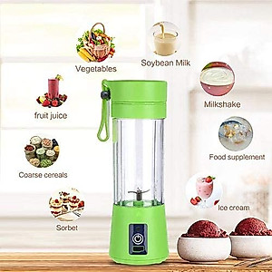 Portable Blender, Personal Mixer Fruit Rechargeable with USB, Mini Blender for Smoothie