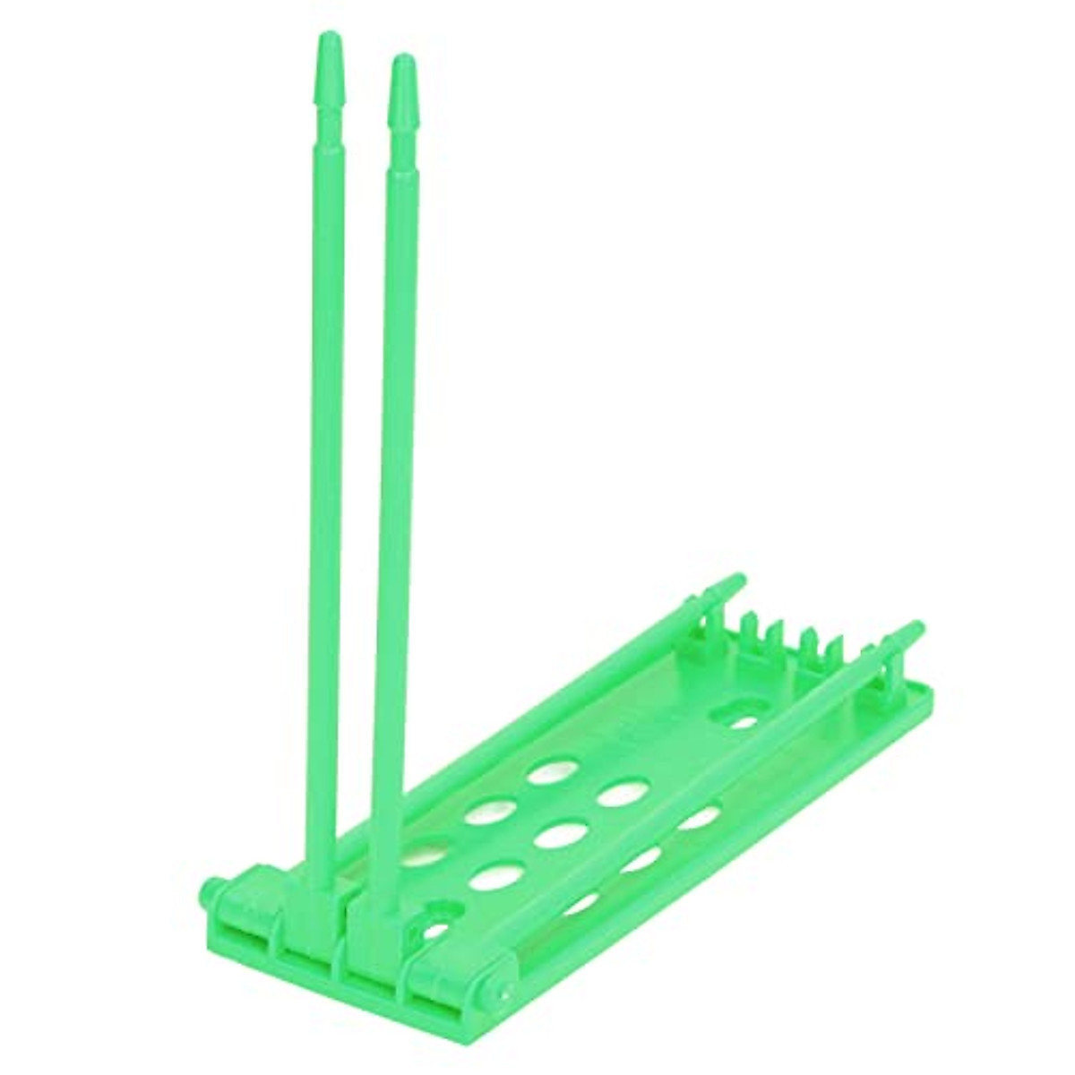 LAJS Pigeons Leg Rings Holder, Pigeons Bands Rack Frame Independent Design 3Pcs for Pigeons Farm Green