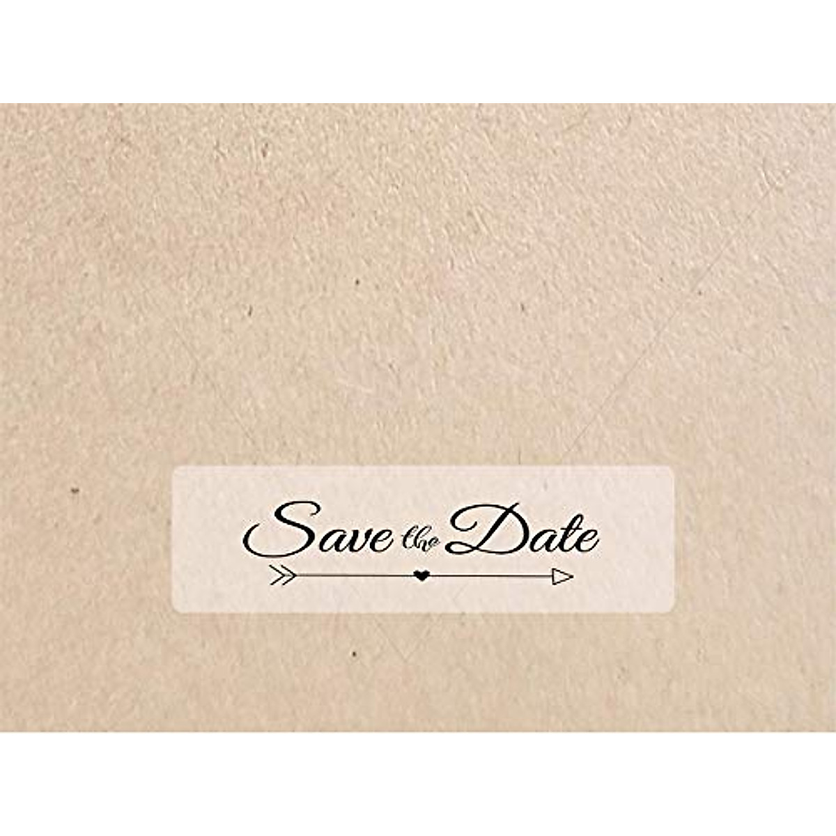 Save The Date Stickers Modern Labels for Wedding Engagement 160 labels, Envelope Seals (arrow)