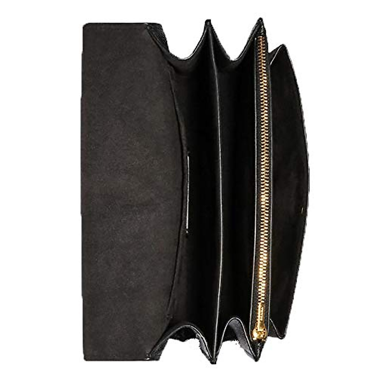 Coach Women's Klare Crossbody Shoulder Handbag in Crossgrain Leather & Signature Coated Canvas (Brown/Black/Gold)