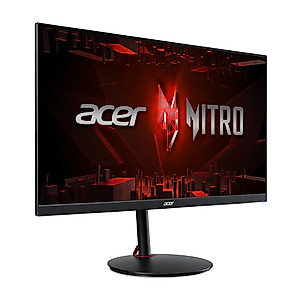 Acer Nitro 27" WQHD 2560 x 1440 PC Gaming Monitor | AMD FreeSync Premium | Up to 180Hz Refresh | Up to 0.5ms | HDR400 | DCI-P3 95% | 1 x Display Port 1.2 & 2 x HDMI 2.0 | XV272U V3bmiiprx