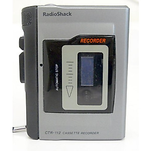 Radioshack CTR-112 Cassette Tape Recorder w/ Cue & Review