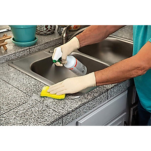 Diamond Grip Latex Glove (100 Count) Size: Medium