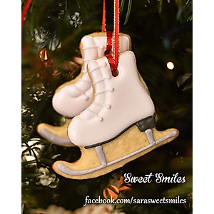 Ice Hockey Cookie Cutter 5 Piece Set from The Cookie Cutter Shop - Hockey Puck, Ice Skate, Jersey, Plaque, Hockey Stick Cookie Cutters – Tin Plated Steel Cookie Cutters