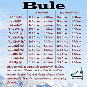 QLZ Toddler Kids Water Shoes for Boys Girls Garden Sandals Rubber Shoes Beach Sneakers, Slip-on Anti-Slip Lightweight Breathable Quick Dry Soft Flexible（Toddler/Little Kid/Big Kid） Blue