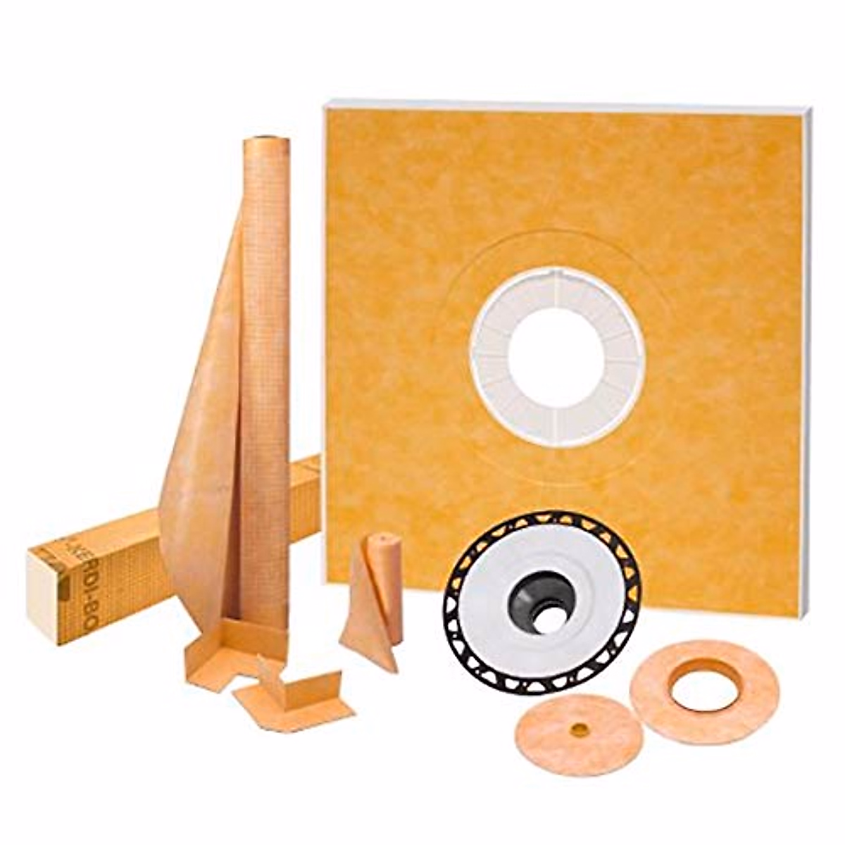 Schluter Kerdi-Shower Kit 48" x48", ABS Flange