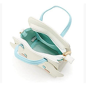 Fangkai My Melody bag,Cinnamoroll Bag 3D Kawaii Mini Backpack Cute Cosplay Shoulder Bag Doll Handbag for Girls Gift Backpack (White)