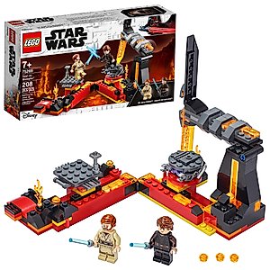 LEGO Star Wars: Revenge of The Sith Duel on Mustafar 75269 Anakin Skywalker vs. OBI-Wan Kenobi Building Kit (208 Pieces)