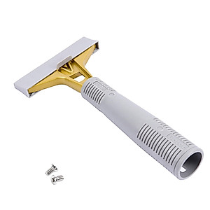 Amosfun Scraper Painting Stripping Tools Tile Glue Cleaner Floor Glue Cleaner Wallpaper Remover Tool