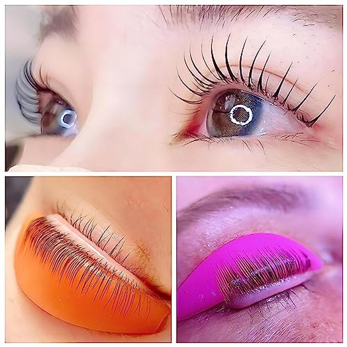 Lami Lash Lift Pad LM Curl Soft 6 Size Lifting Shield Eyelash Perming Rod Glue Free On Eyelid Neon Lamination Roller Easier Perm Rods Include Ribbon Cover Silicone Eye Patch Y Brush Lash Lift Tool