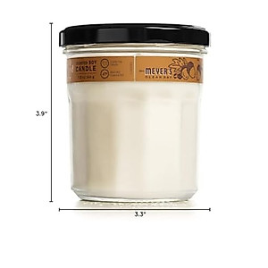 MRS. MEYER'S CLEAN DAY Soy Aromatherapy Candle, 35 Hour Burn Time, Made with Soy Wax and Essential Oils, Acorn Spice, 7.2 oz