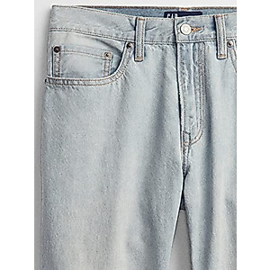 GAP Mens Slim-fit Jeans, Light Wash, 36W x 30L US