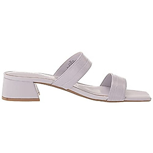 Calvin Klein Women's PANEER Heeled Sandal, Lavender 530, 7