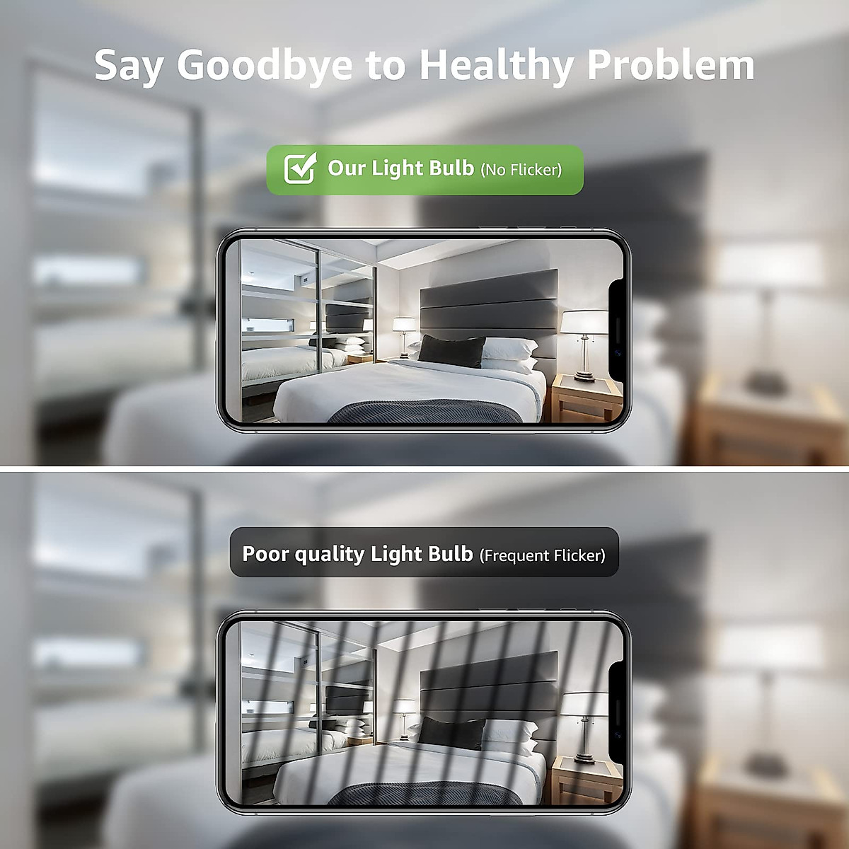 Lepro LED Refrigerator Light Bulb - 40W Equivalent Waterproof Appliance Bulb Replacement for Frigidaire, 5000K Daylight Non-Dimmable Freezer Bulbs with 450 Lumen, 120V 5W A15 E26 Medium Base, 2 Pack