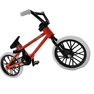 Tailwhip Metal Finger Bike Mountain Bike Toys Functional Kids Mini Finger BMX Gift Toy Finger BMX (red)