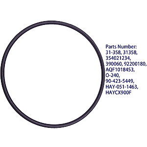 RURBRIN CX900F 0-240 Tank Lid O-Ring for Hayward Star-Clear Plus U9-228A C751 C900 C1200 C17502 Pool Cartridge Filter (1PCS)