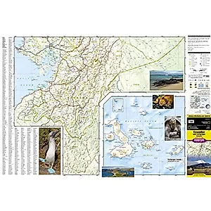 Ecuador and Galapagos Islands Map (National Geographic Adventure Map, 3403)