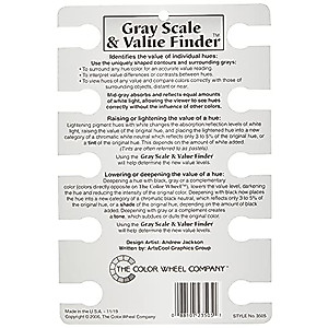 Color Wheel 245557 3505 Gray Scale and Value Finder
