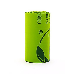 UNNI 100% Compostable Dog Poop Bags, Extra Thick Pet Waste Bags, 270 Count, 18 Refill Rolls, 9x13 Inches, Earth Friendly Highest ASTM D6400, Europe OK Compost Home and Seedling Certified,San Francisco