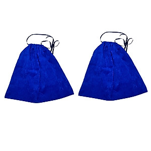 rejopfad Anti Tarnish Silver Storage Bag 2Pcs 18"x18", Velvet Fabric Black Cloth Bag for Silver Storage, Resistant Jewelry Flatware, Silverplate, Silver Storage Silver Protection Bags