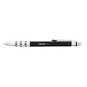 STAPLES 2498376 Xeno Ballpoint Retractable Pens Medium 1.0Mm Assorted 5Pk (50784)