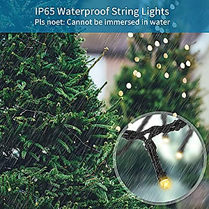 MUYUN Christmas String Lights Outdoor 105ft 300 LED Tree Lights Plug-in Waterproof Outdoor Fairy Lights for Xmas New Year Holiday Party