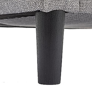 Verfur Convertible Sofa Sleeper Pull Out Bed, 3-Seater L-Shaped Couch with Storage Chaise and Side Pockets, Soft Upholstered Corner Sofa&Couches Sectional, Gray 72.44"