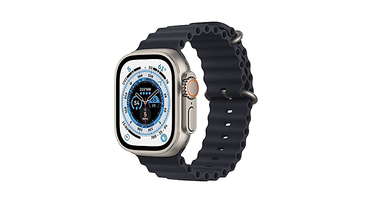 Apple Watch Ultra GPS + Cellular 49mm Rugged Titanium Smart Watch