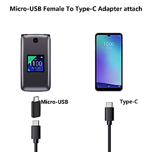 KQWOMA USB Charging Cable Compatible with Portable Blender, Charger Cord for Personal Size Blender Smoothie Blender (6.6FT Cable)