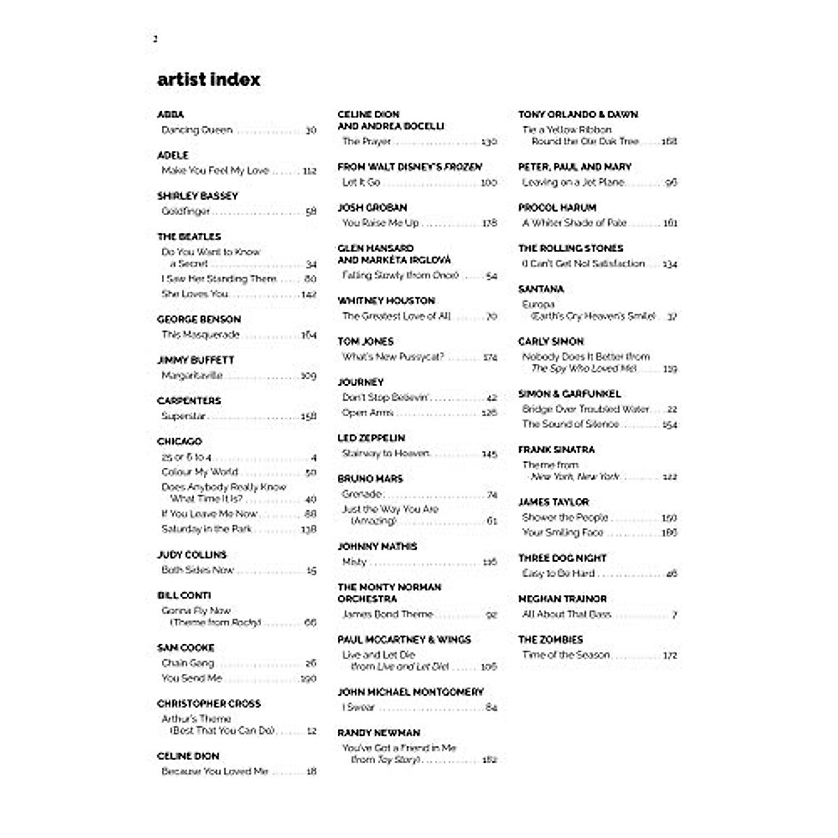 Alfred's Easy Piano Songs -- Rock & Pop: 50 Hits from Across the Decades