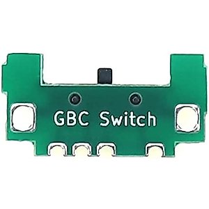 JMXLDS Replacement ON Off Power Switch Slide Button Board for Gameboy Color GBC Console.