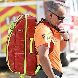 Statpacks New G3+ Tidal Volume Green, O2 Oxygen Backpack, Regular and Jumbo D Size Cylinders for EMS, Firefighters, Healthcare Professionals