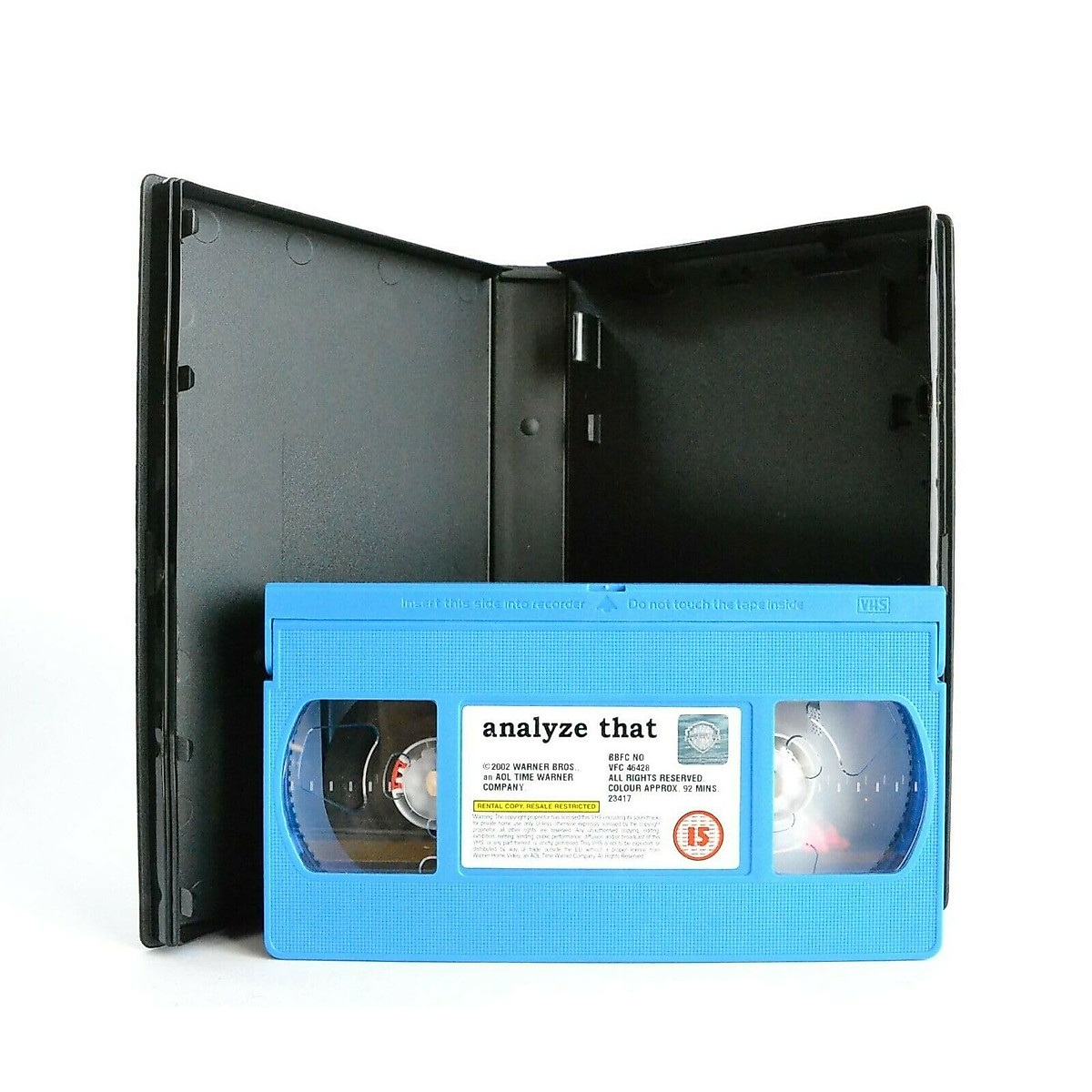 Analyze That: Crime Comedy - Large Box - Ex-Rental - R.DeNiro/B.Crystal - VHS