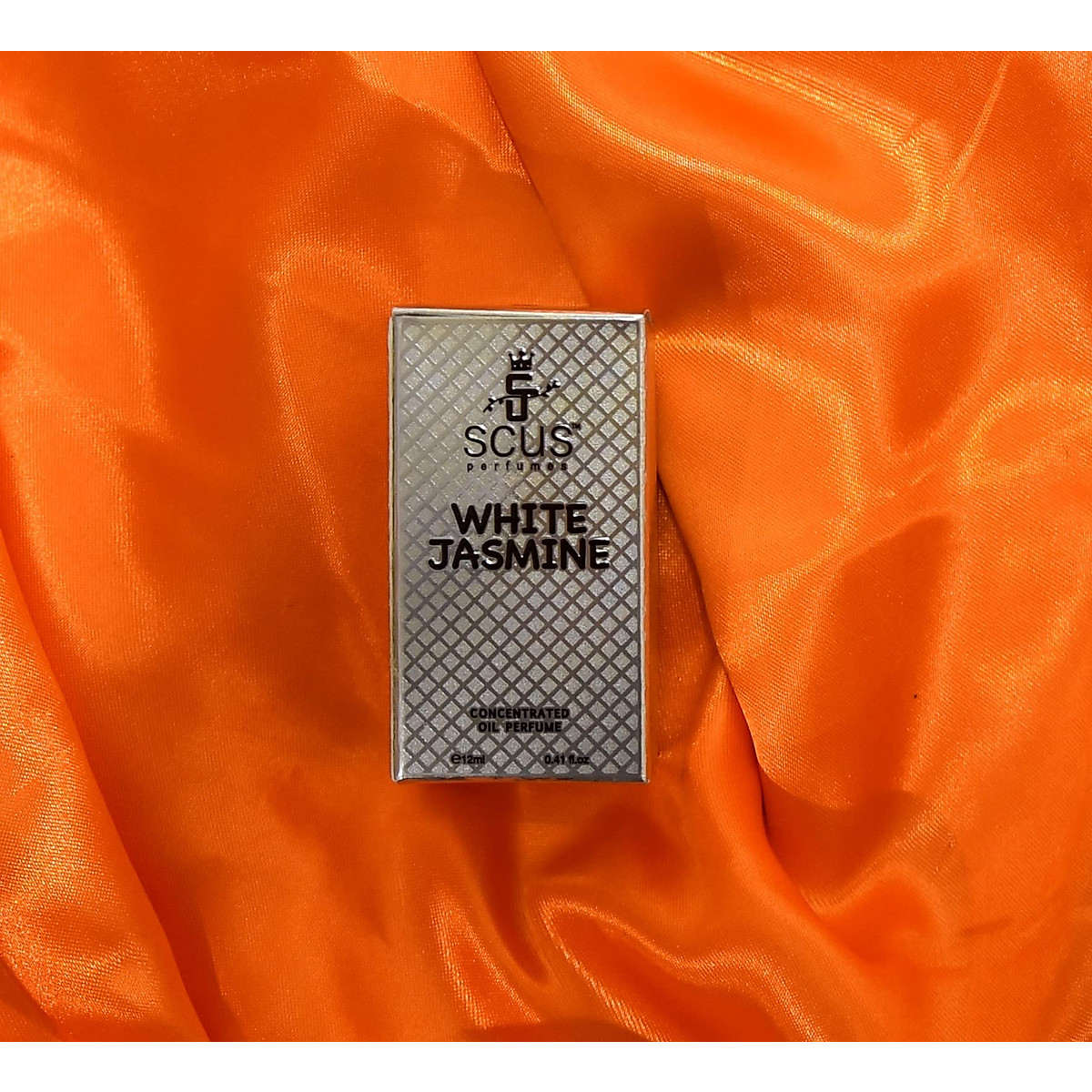 SCUS Perfumes White Jasmine 12 ML Concentrated Fragrance (0.41 fl. oz)