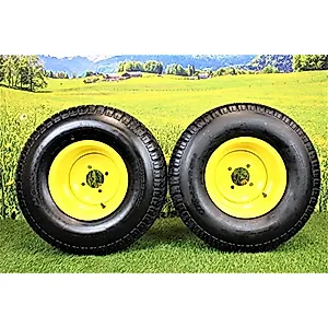 22x9.50-10 Tires & Wheels 4 Ply for Lawn & Garden Mower Turf Tires (Set of 2)