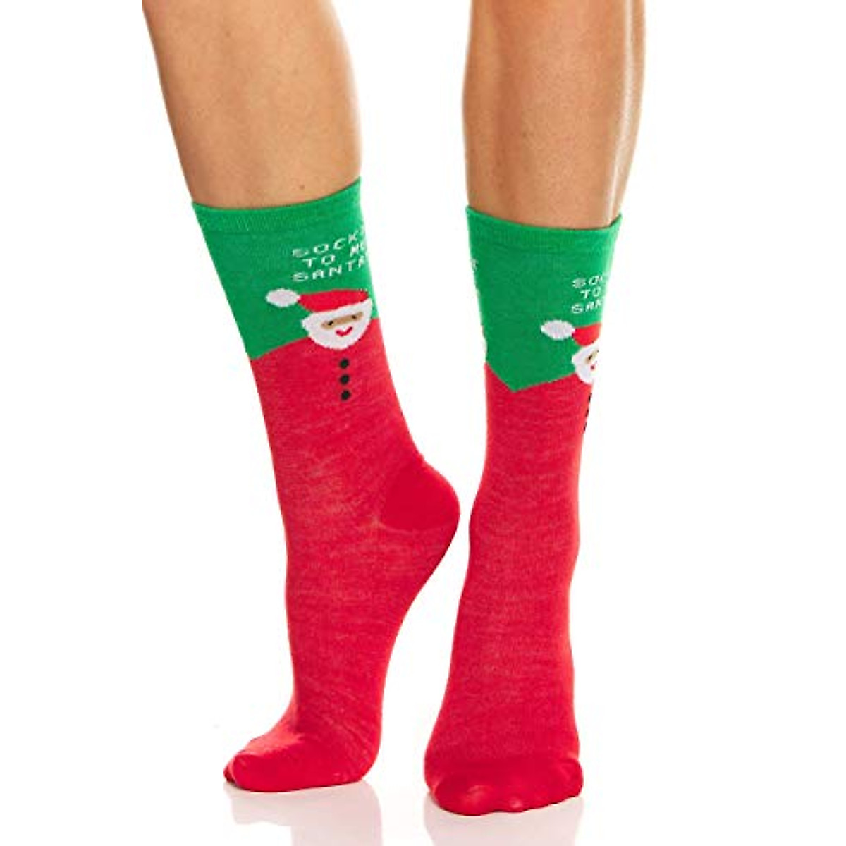 Yacht & Smith Christmas Fuzzy Socks, Womens Holiday Slipper Sock, Furry, Bulk Gift Stocking Stuffer