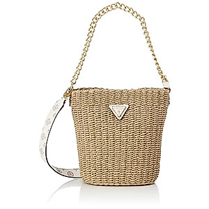 GUESS Lilica Bucket, Cream Logo