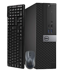 Dell OptiPlex 7040 SFF Computer Desktop PC, Intel Core i5 6500 3.2GHz Processor, 16GB Ram, 2TB SSD,Wireless Keyboard & Mouse, WiFi | Bluetooth, HDMI, Windows 10 Professional (Renewed)