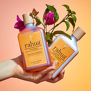 Rahua Enchanted Island Shampoo and Conditioner, 9.3 Fl Oz, Promotes Strength, Hair Growth and Gives Shine to All Hair Types, Nourishing Hair Shampoo and Conditioner for Men and Women