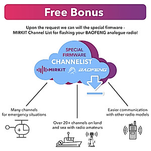 Mirkit Waterproof Baofeng Radio UV-9R Plus MK1 (UV-82 3rd Generation) 8W Ham Radio VHF/UHF 144-148/420-450mhz Walkie Talkie with 2200mAh Battery, IP67 Radio: Dust, Cold & Waterproof Radio