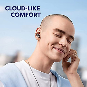 Soundcore by Anker Liberty 4, Noise Cancelling Earbuds, True Wireless Earbuds with ACAA 3.0, Dual Dynamic Drivers for Hi-Res Premium Sound, Spatial Audio with Dual Modes, Heart Rate Sensor (Renewed)