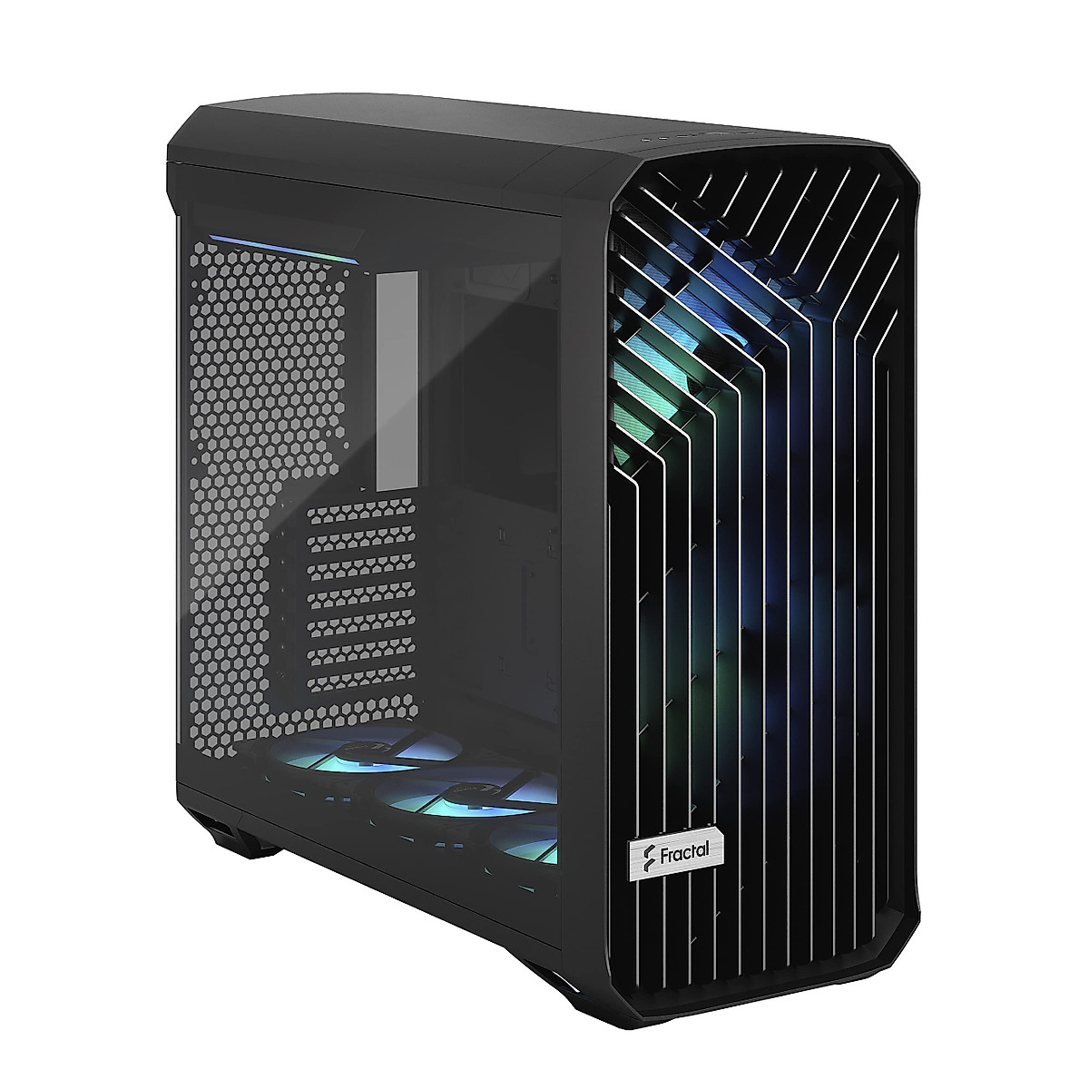 Fractal Design Torrent RGB Black E-ATX Tempered Glass Window High-Airflow Mid Tower Computer Case