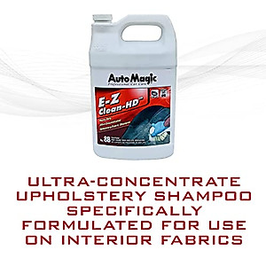 Auto Magic E-Z Clean HD - Heavy-Duty Upholstery Shampoo for Carpets, Vinyl and More - 128 Fl Oz