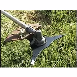 ATIE 10" x 3T 10-inch x 3 Teeth Steel Brush Cutter Trimmer Weed Eater Blade (1 Pack)